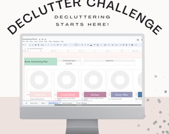 30 Day Declutter Challenge Planner Sticker Set L1 - Etsy