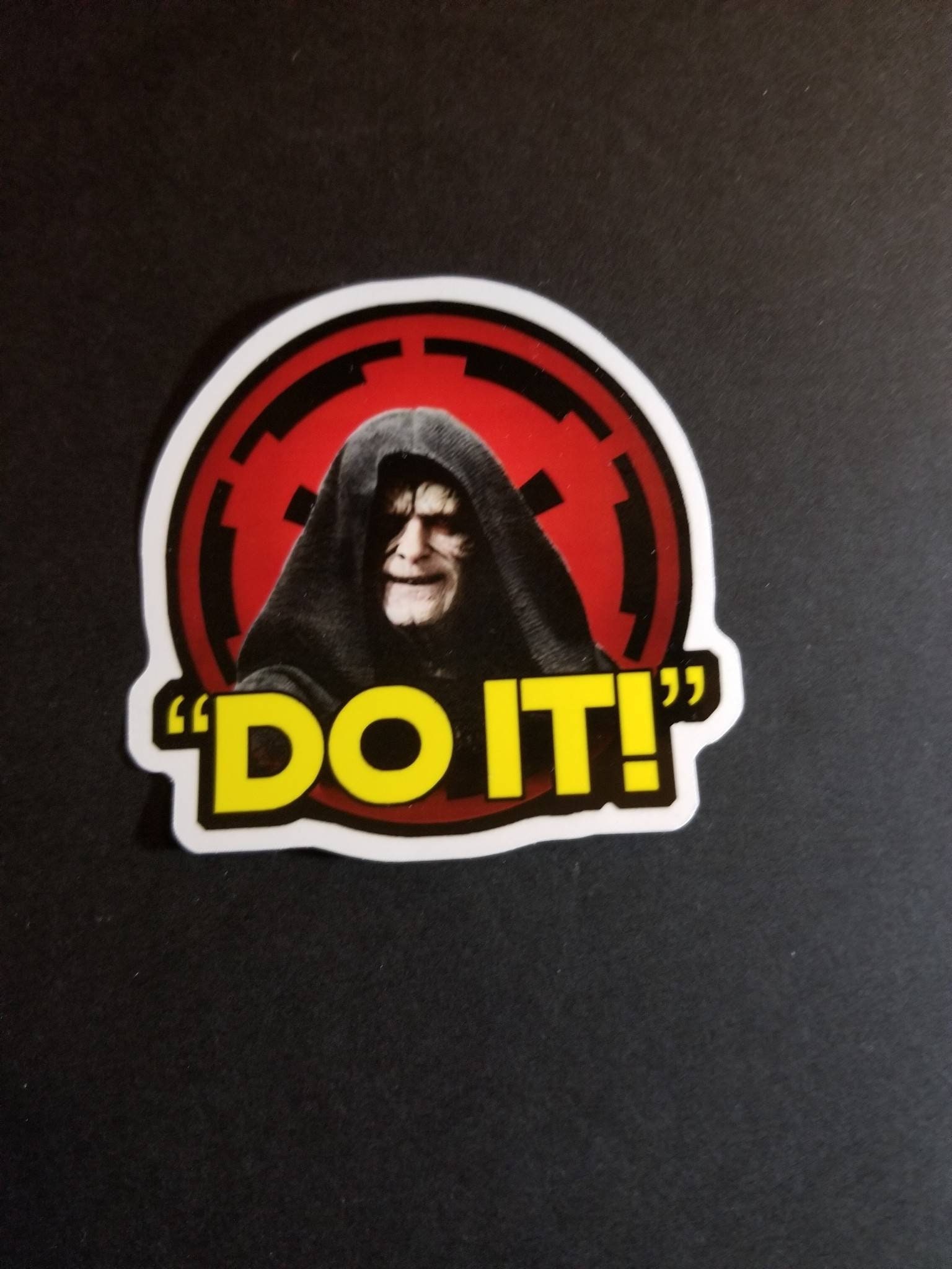 Emperor Palpatine Do It Star Wars Fan Art Vinyl Sticker Water - Etsy