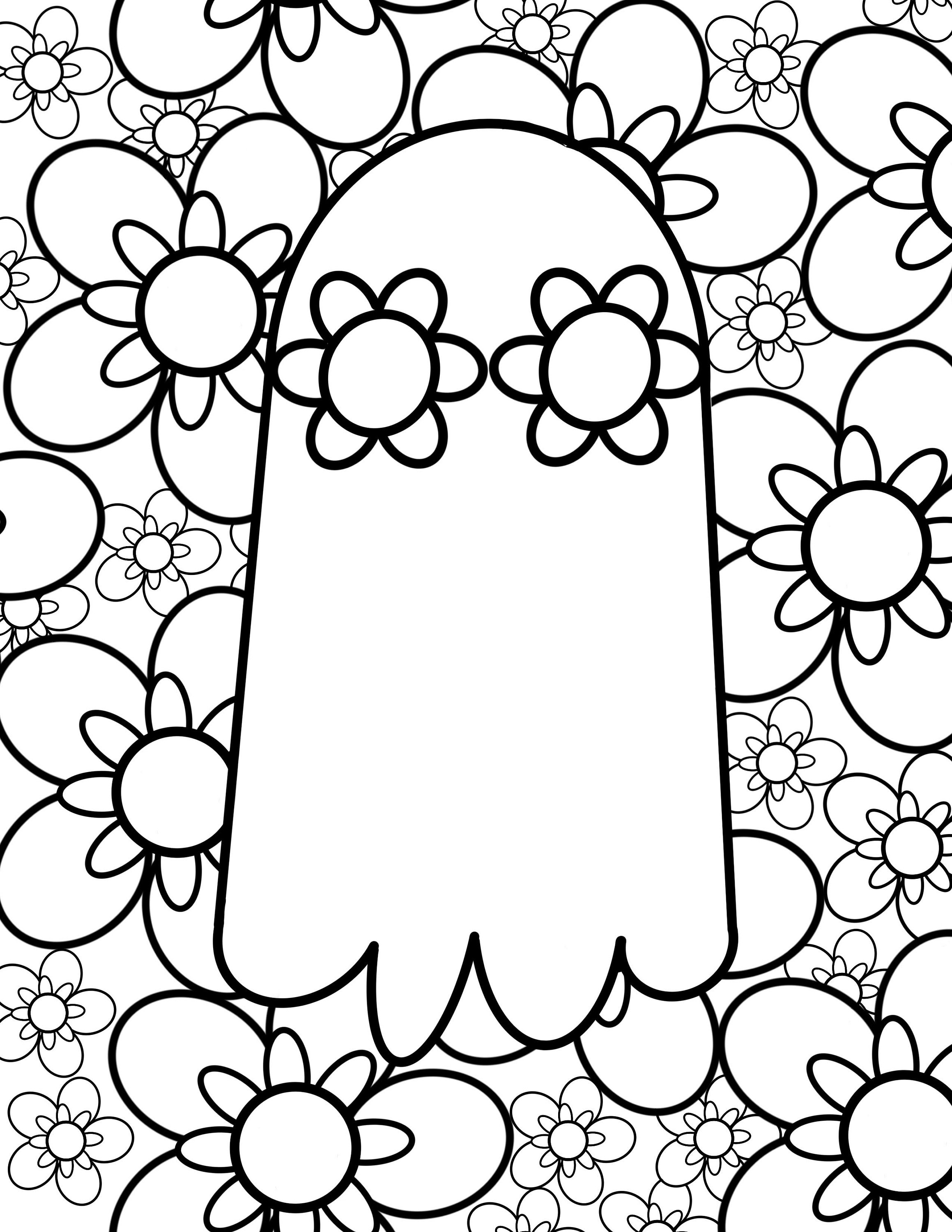 Spooky Coloring Pages - Etsy