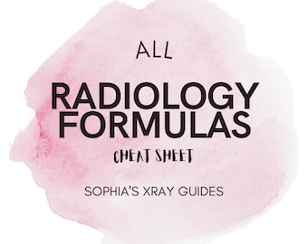 Radiology Study Guide - Etsy