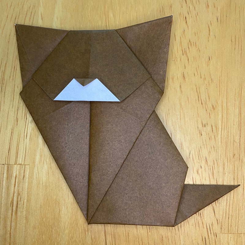 Origami Cat - Etsy