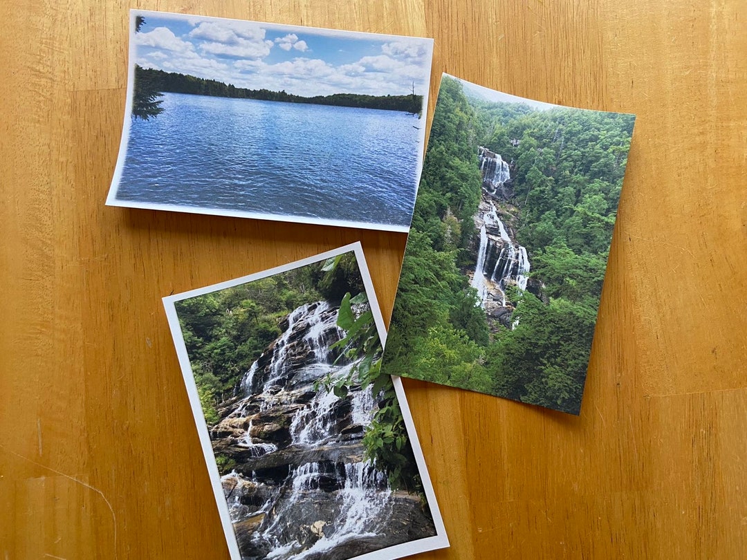 Lakes & Waterfalls Postcard Set | 4 X 6 Cardstock Postcard | Nature ...