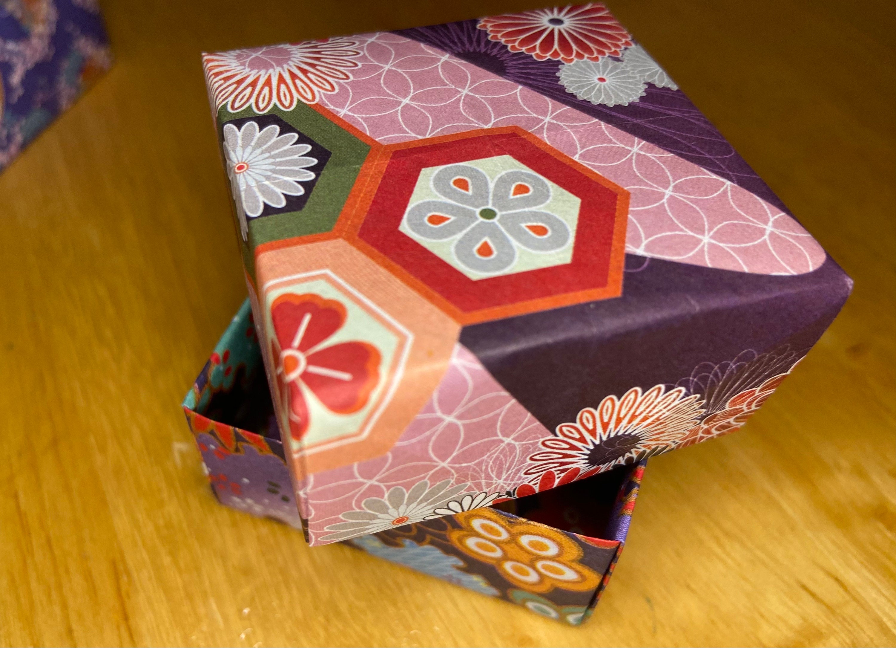 Colorful Origami Box Decorative Paper Gift Box - Etsy