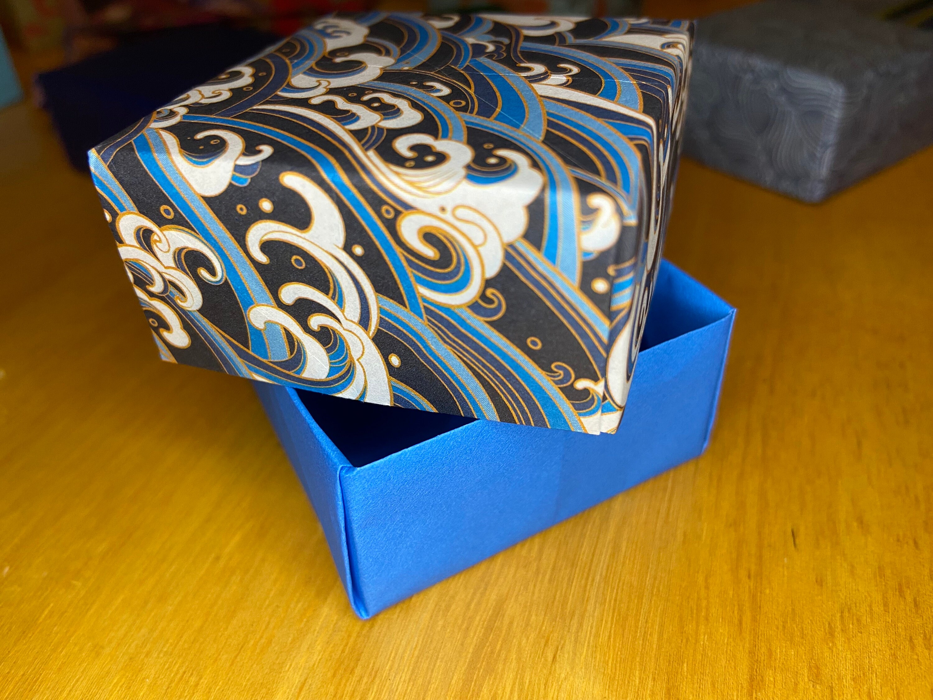 Colorful Origami Box Decorative Paper Gift Box - Etsy