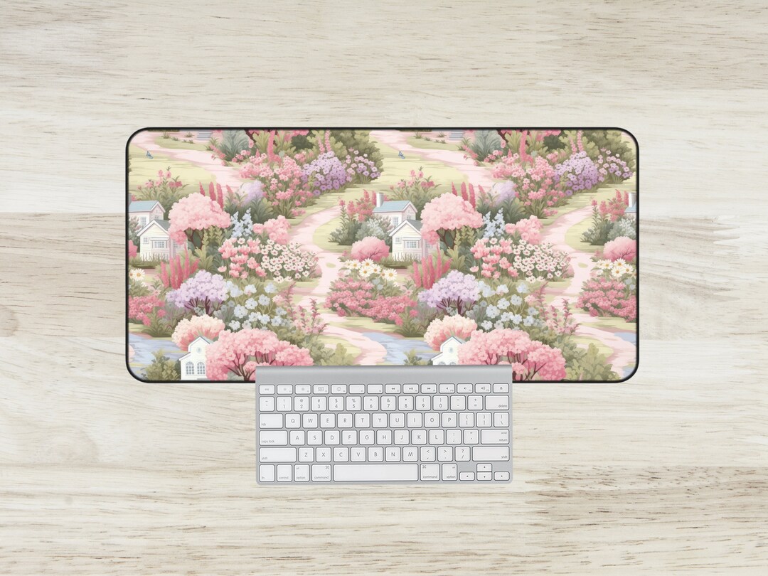 Cottagecore Desk Mat, Cottagecore Deskmat, Cottagecore Mouse Pad ...