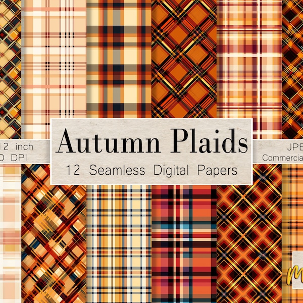 Fall Plaid - Etsy