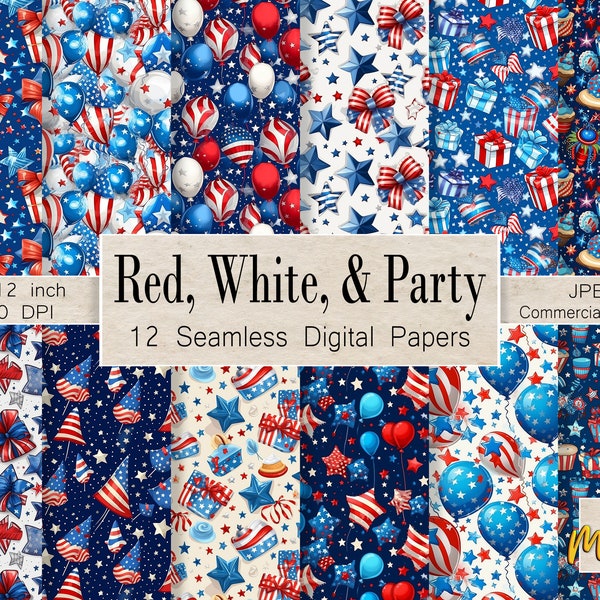 4th of July Patterns - Etsy
