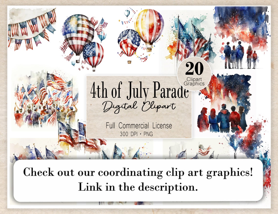 12 Seamless Digital Patterns 4th of July Celebration Use for - Etsy