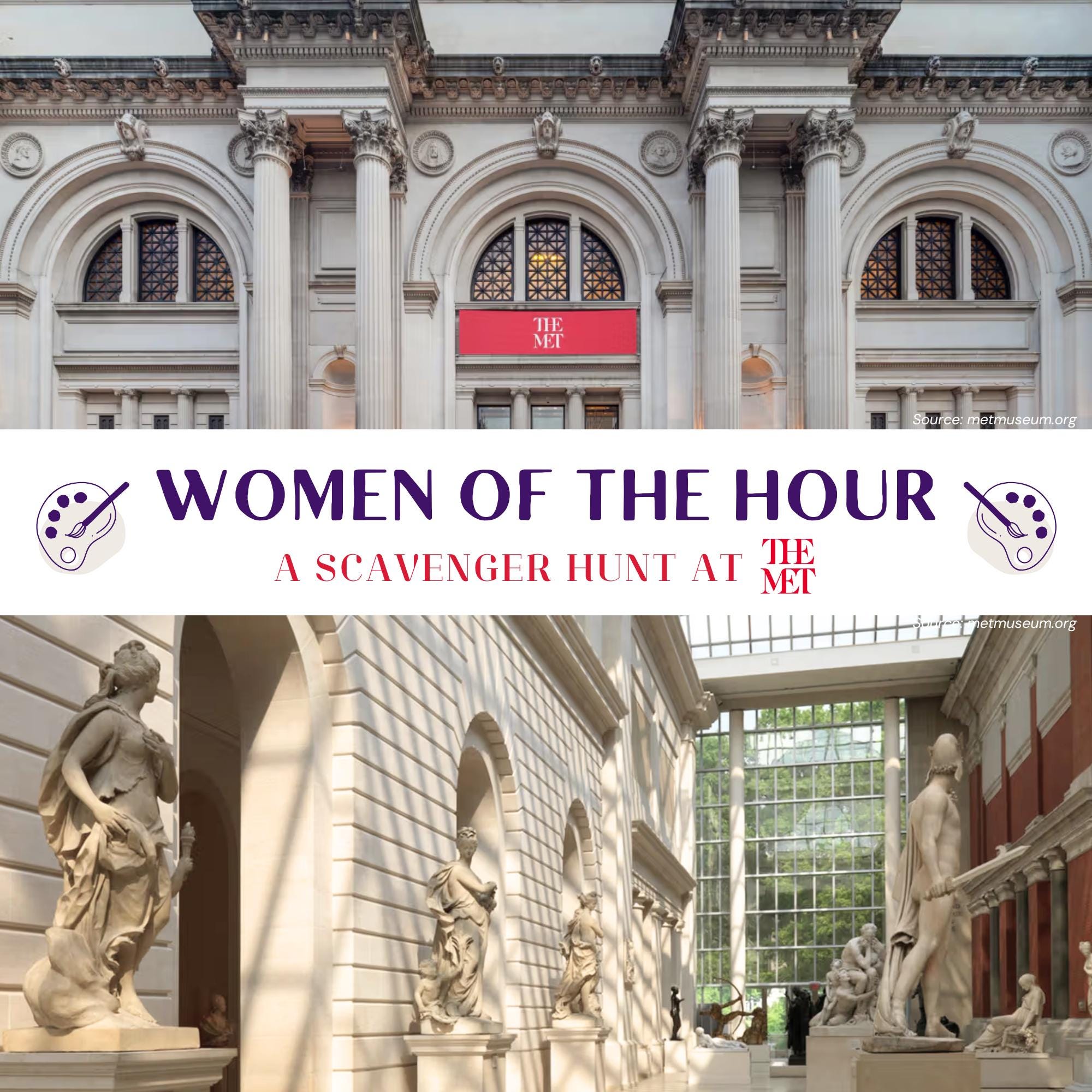 Women of the Hour: A Metropolitan Museum of Art Scavenger Hunt ...