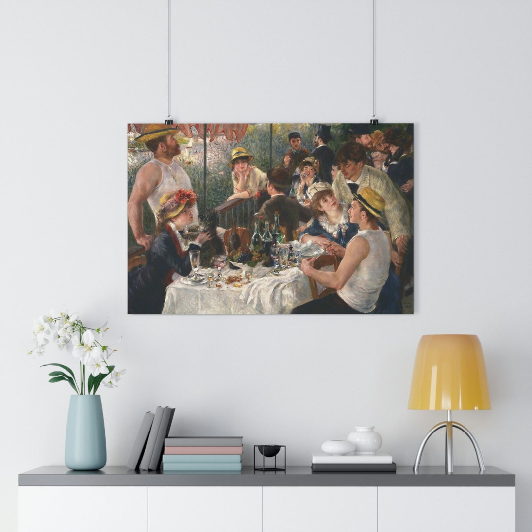 Luncheon of the Boating Party by Pierre-auguste Renoir Giclée Fine Art ...