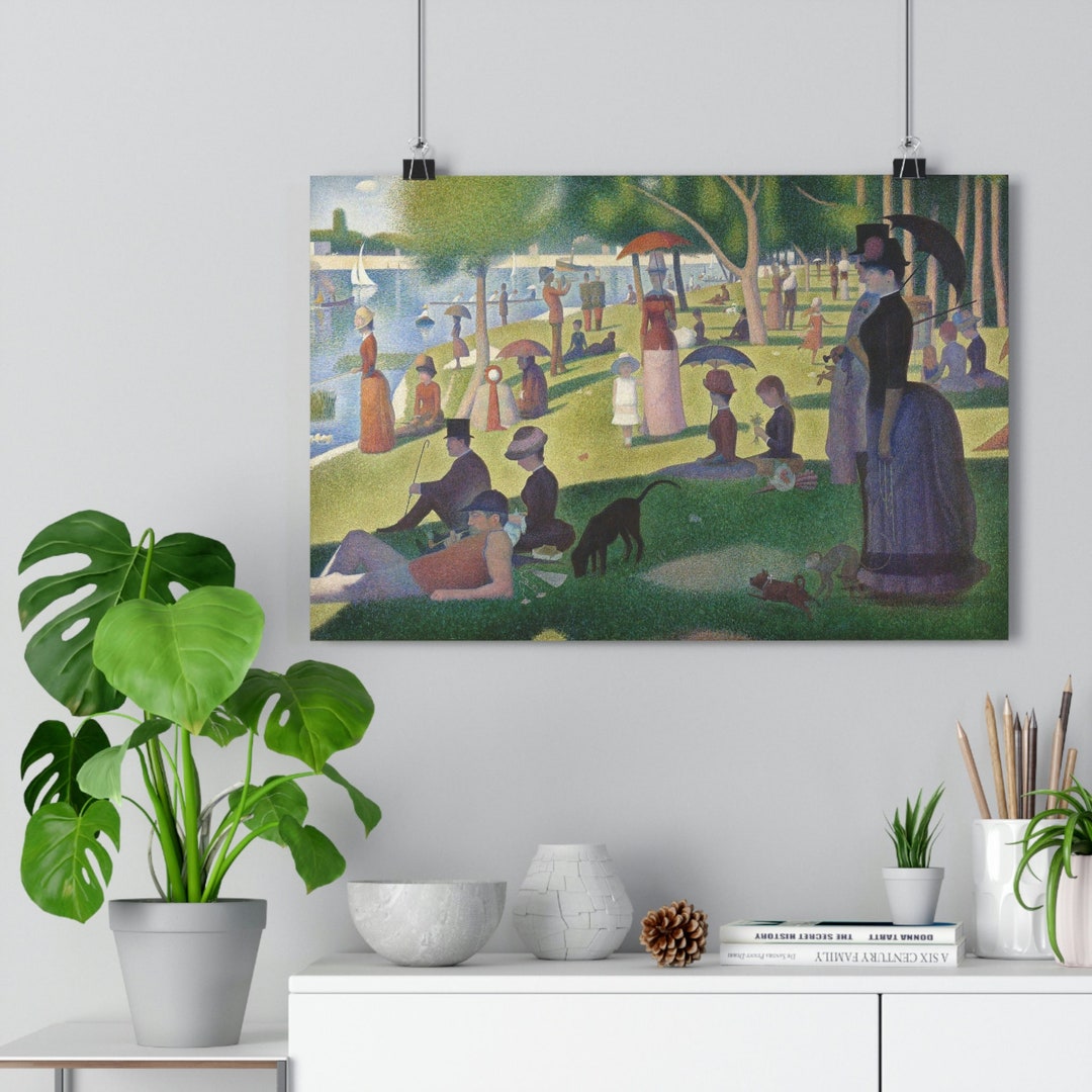 A Sunday on La Grande Jatte by Georges Seurat Giclée Fine Art Print ...