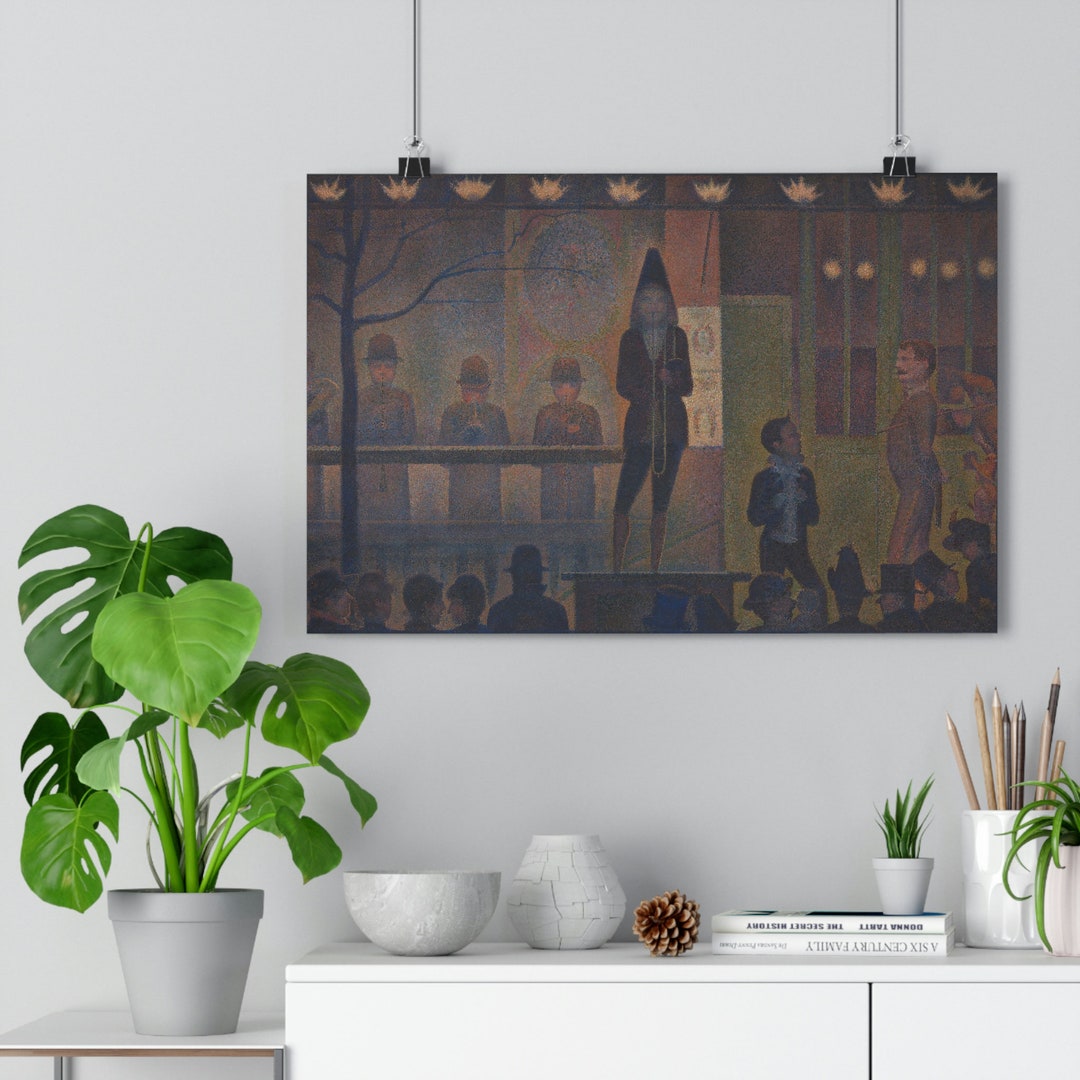 Circus Sideshow by Georges Seurat Giclée Fine Art Print | Vintage Wall ...