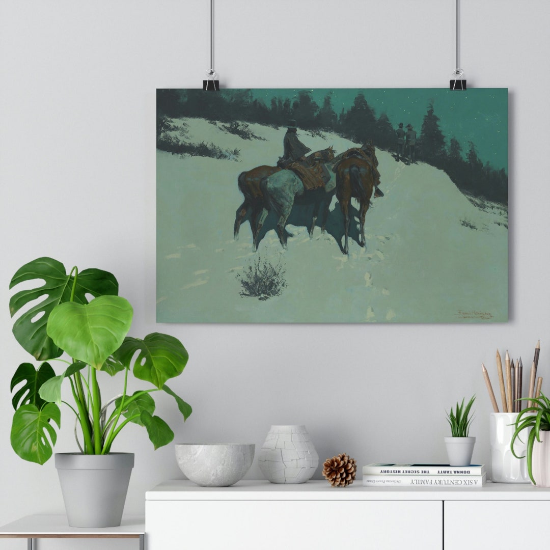 A Reconnaissance by Frederic Remington Giclée Fine Art Print | Vintage ...