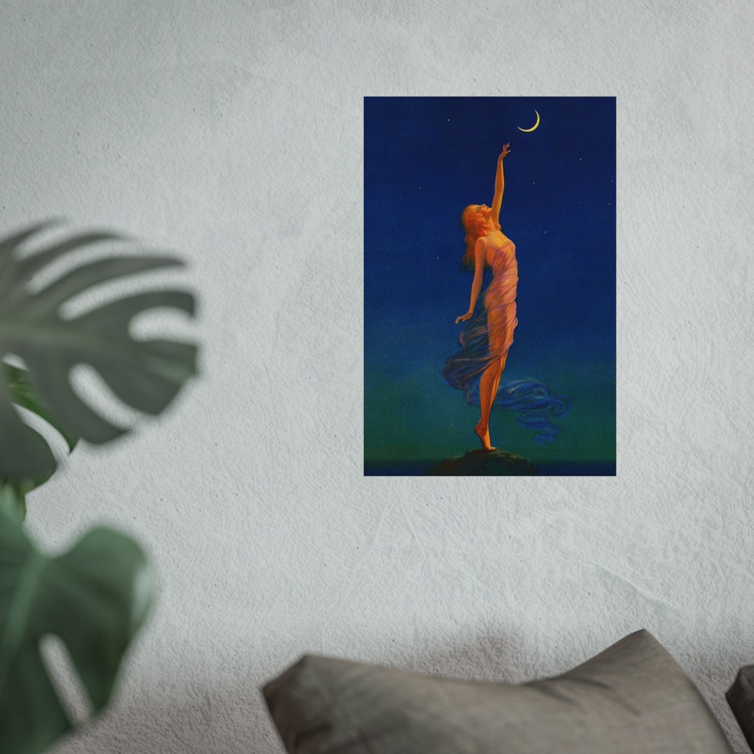 Reaching for the Moon Edward Mason Eggleston Giclée Fine Art Print ...