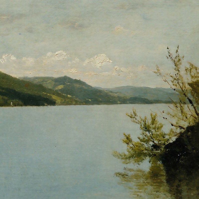 Lake George 1872 by John Frederick Kensett Giclée Fine Art - Etsy