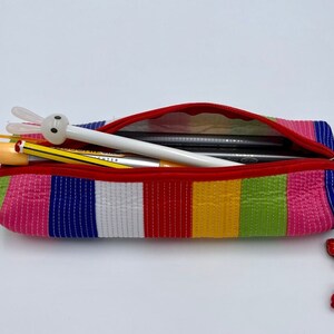 Quilted Pencil Case -back to School, Office Supply, Pencil Case, Gift ...