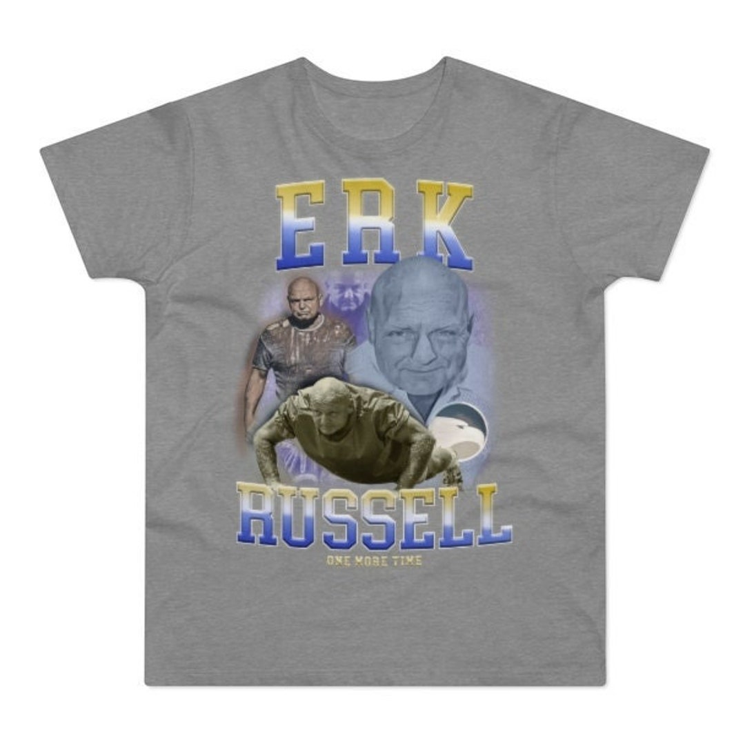 Georgia Southern Erk Russell Rap Tee - Etsy