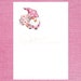 Gnome With Roses Lined & Unlined Stationery | Stationery Gift Set ...