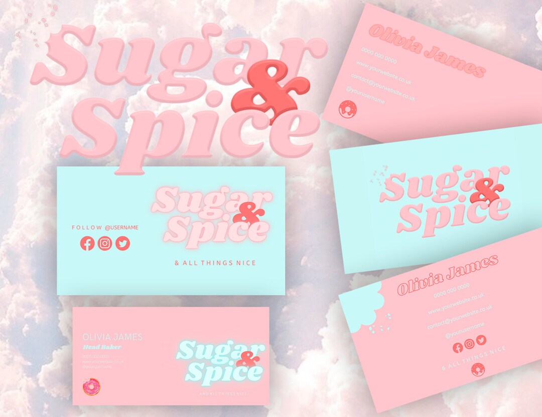 Sugar&spice - Fun Logo Design - Colorful Logo - Small Business Logo ...