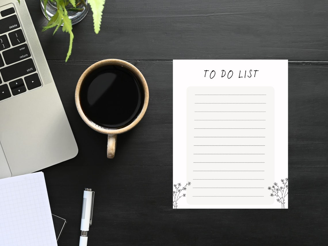 To-do List, Simple To-do List, Printable To-do List, Daily to Do List ...