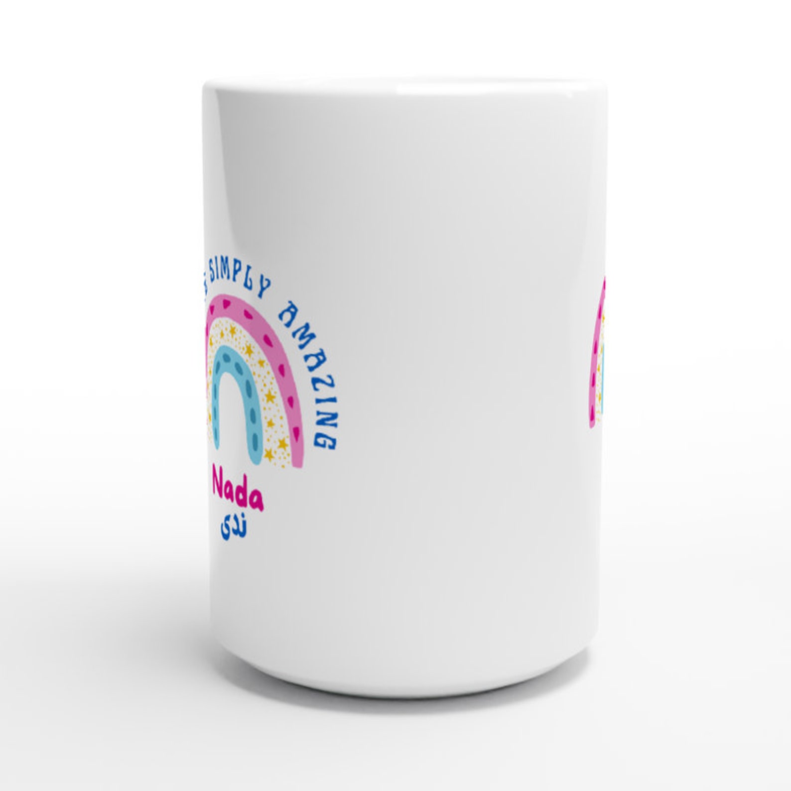 Arabic Name Coffee Mug. Arabic Personalized Mug, Muslim Gift Idea ...