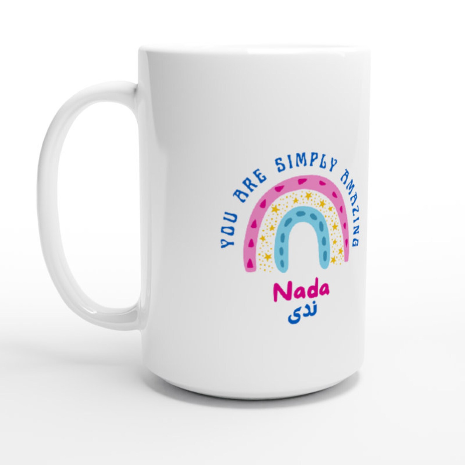 Arabic Name Coffee Mug. Arabic Personalized Mug, Muslim Gift Idea ...