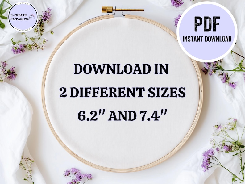 Butterfly Punch Needle Pattern PDF Download - DIY Punch Needle Design ...