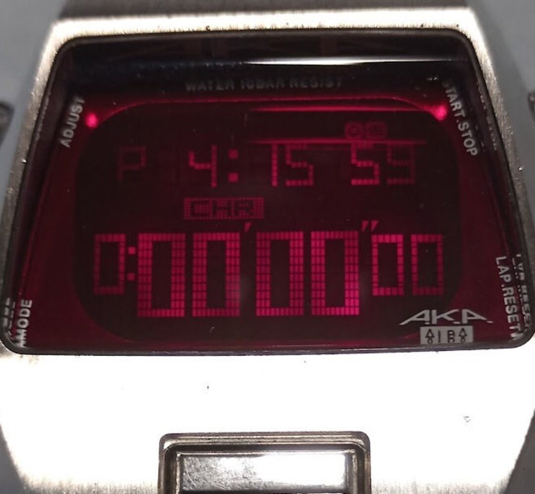 NOS JDM AKA Alba Digital Chronograph Alarm Timer Light - Etsy