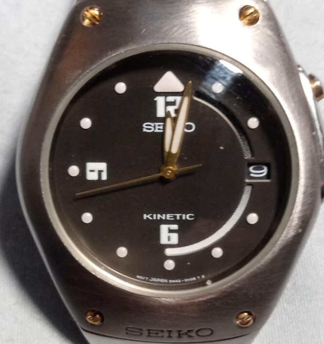 Vintage Seiko Arctura Kinetic 5M42-0E39 New Capacitor - Etsy