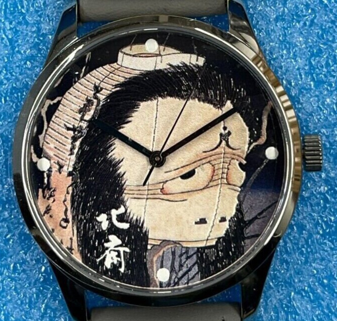 Katsushika Hokusai Ukiyo-e Oiwa Japanese Quartz Watch New in - Etsy