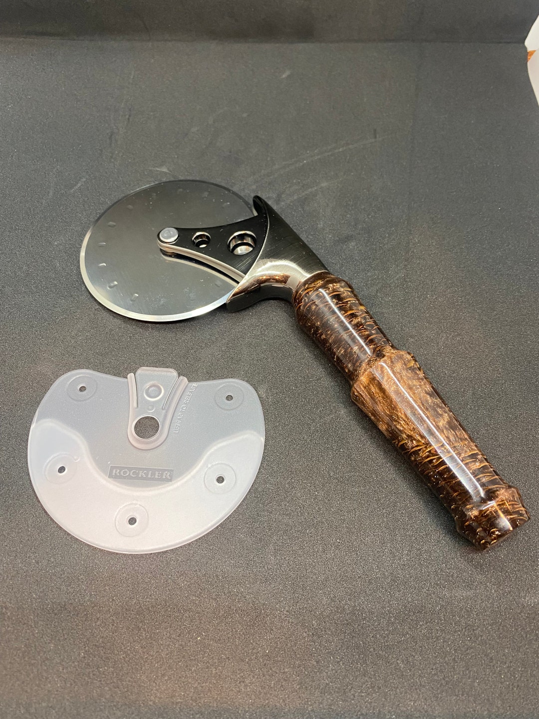 Heavy-duty Pizza Cutter With Unique Handcrafted Detachable Handle - Etsy