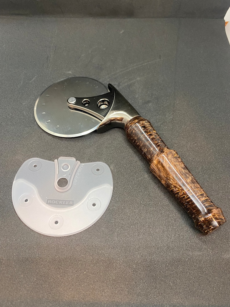 Heavy-duty Pizza Cutter With Unique Handcrafted Detachable Handle - Etsy