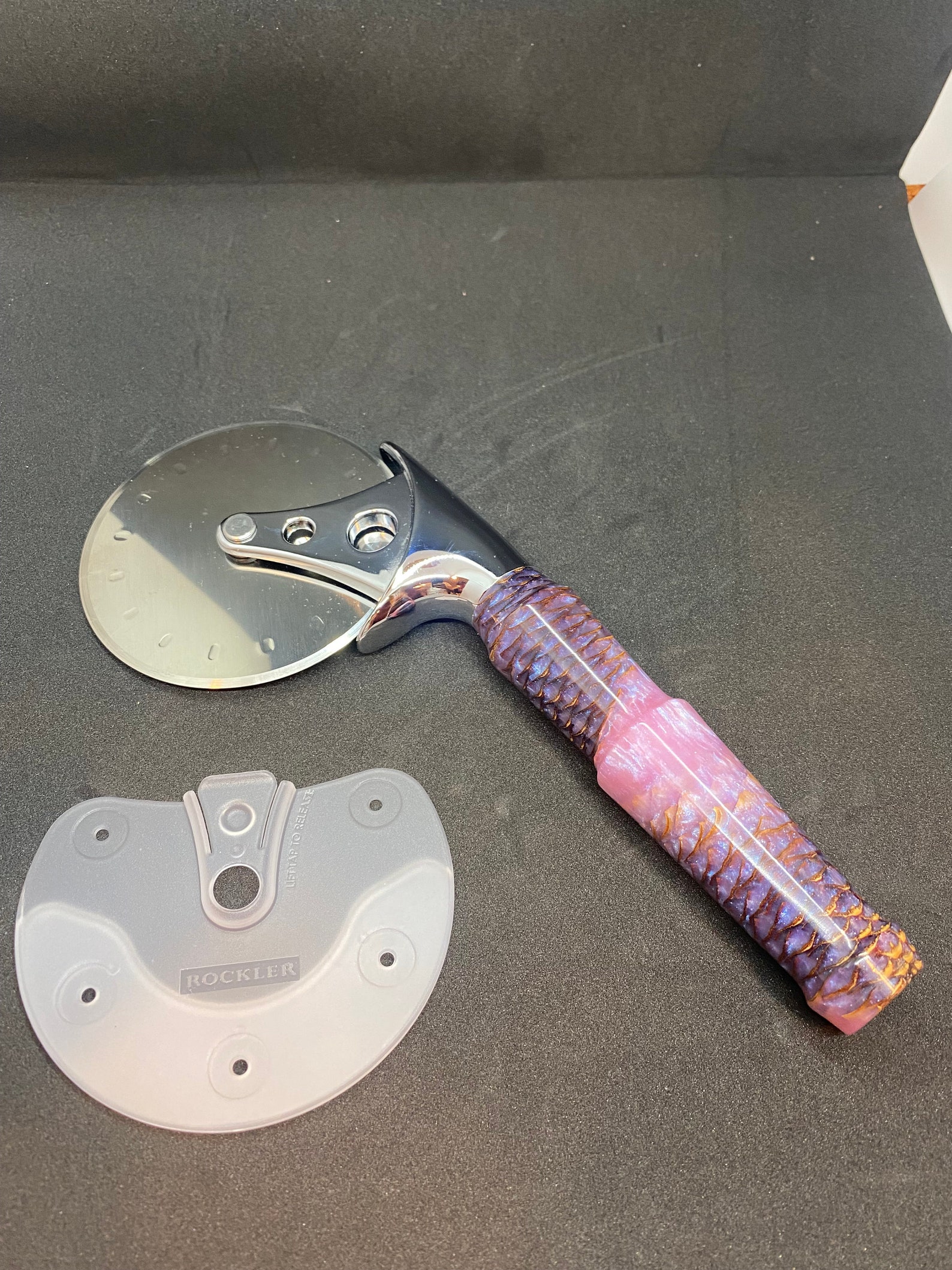 Heavy-duty Pizza Cutter With Unique Handcrafted Detachable Handle - Etsy