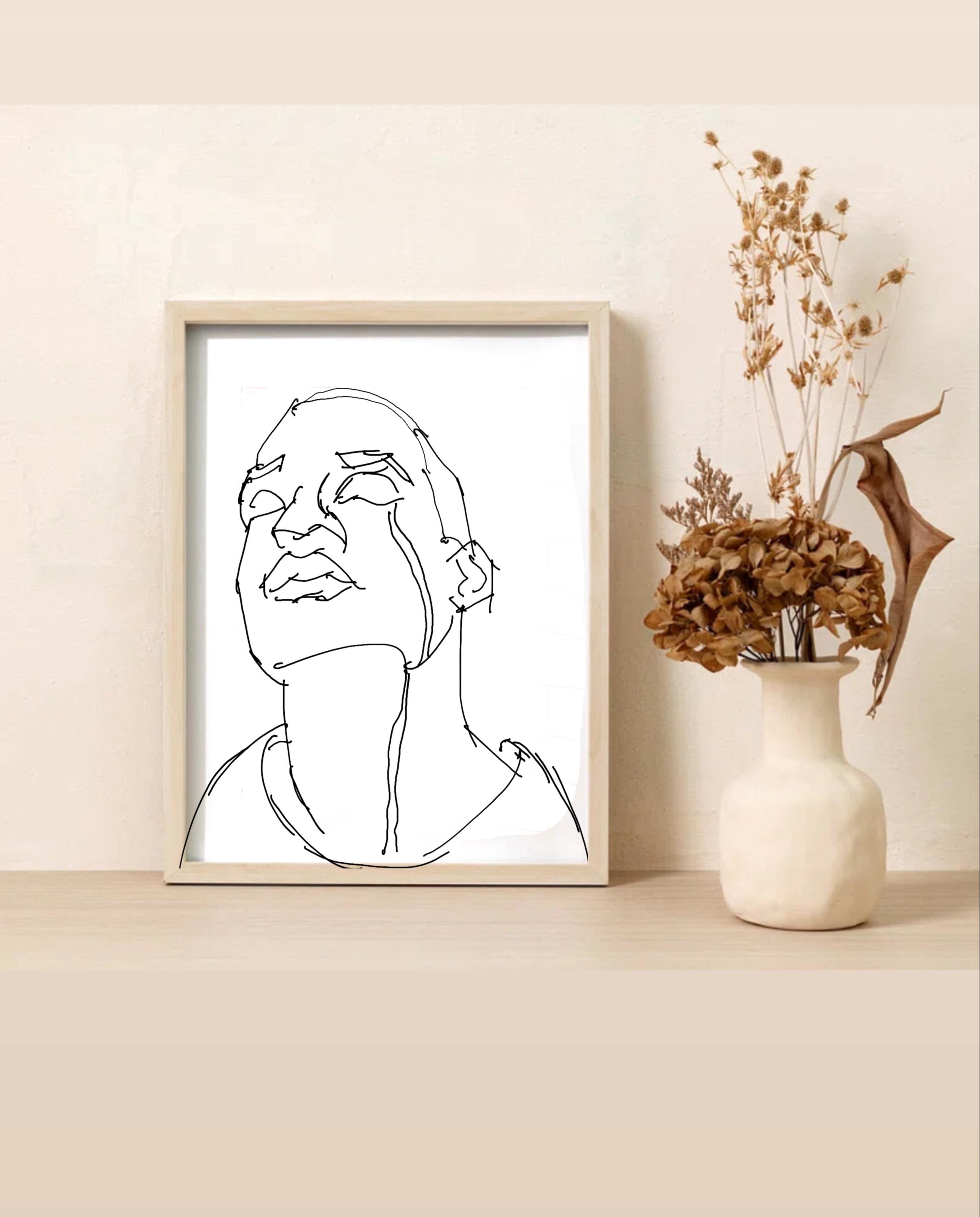 Boy Crying Digital Download Sad Png Paint and Sip - Etsy
