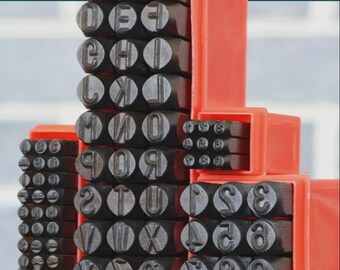 Metal Punch Letters - Etsy UK