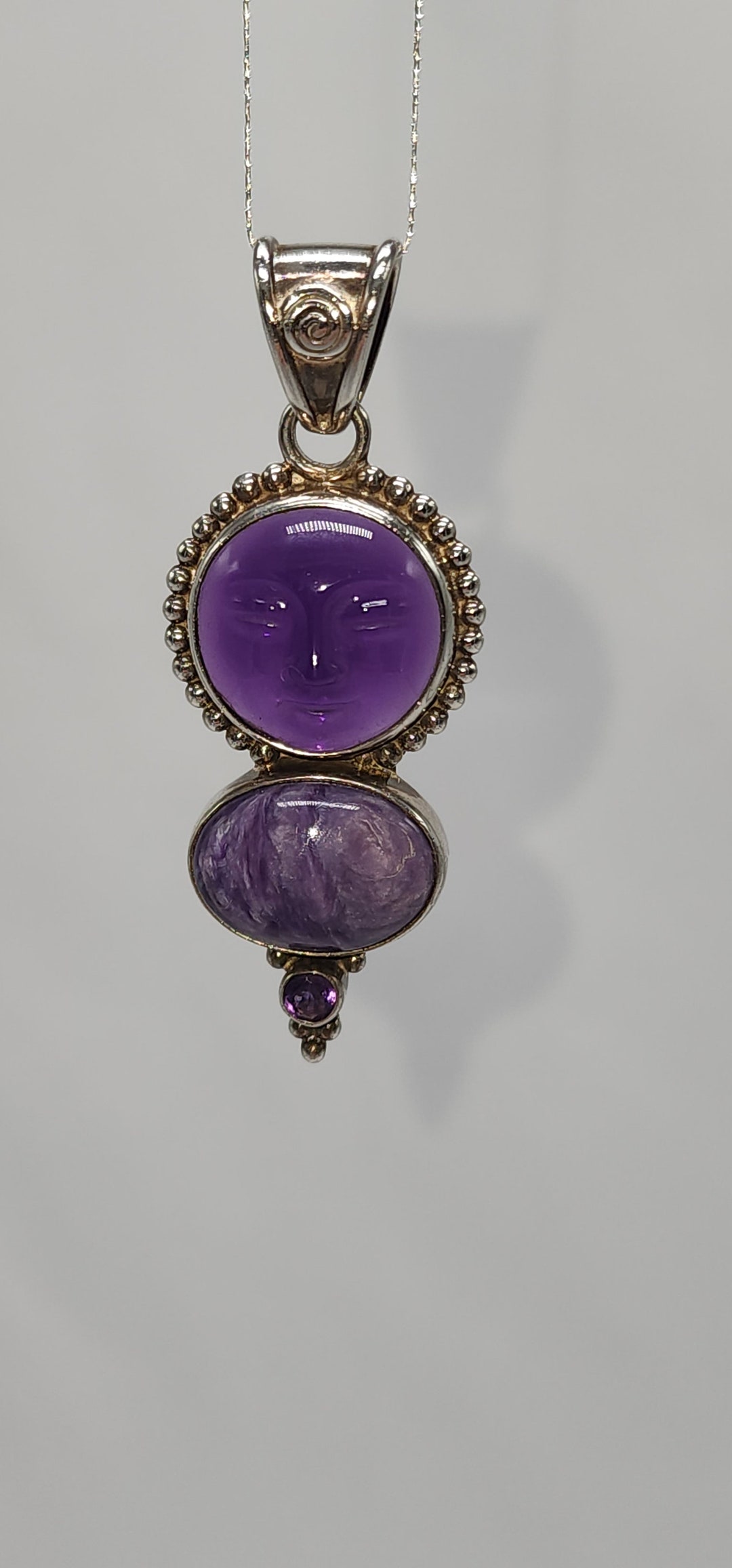 Sajen Moon Goddess Pendant - Etsy