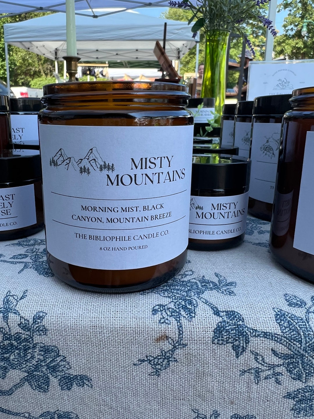 Misty Mountains Scented Candle, Lord of the Rings, Bilbo Baggins, Frodo ...