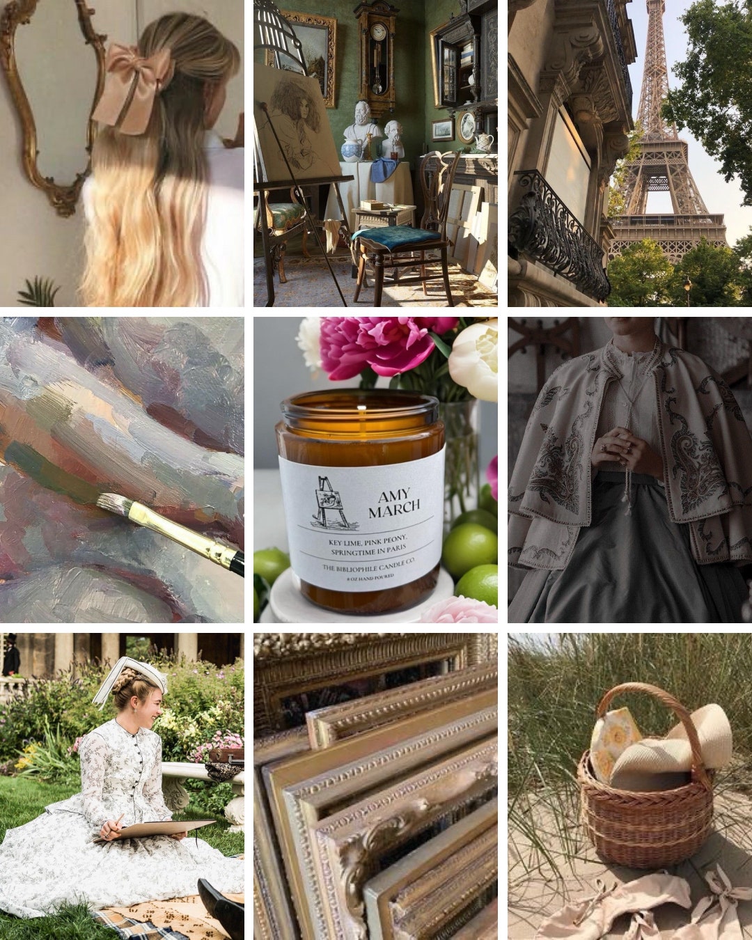 Amy March Scented Candle, Little Women, March Sisters, Louisa May ...