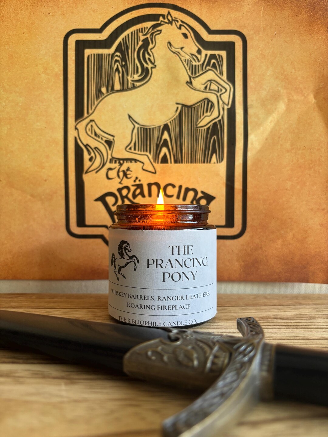 The Prancing Pony Scented Candle, Lord of the Rings, Frodo Baggins ...
