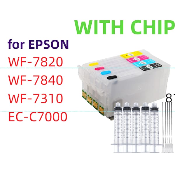 Wf 7840 Refillable Cartridge - Etsy Canada