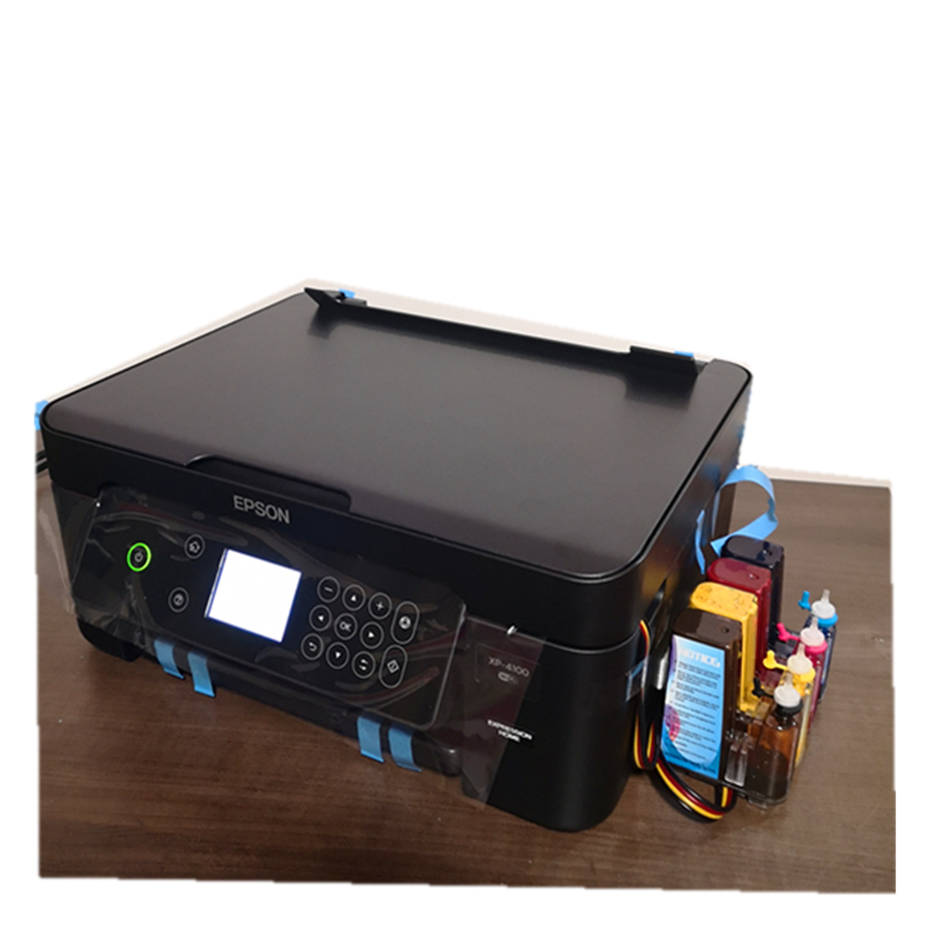 XP-4100 Chipless Sublimation Printer Bundle, CISS Ink System & Paper - Etsy