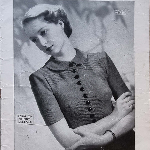 Vintage Knitting Patterns (You'll Love) - Etsy