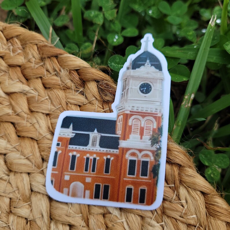 Sweet Magnolias Courthouse Town Square Covington, GA Vinyl Decal Water ...