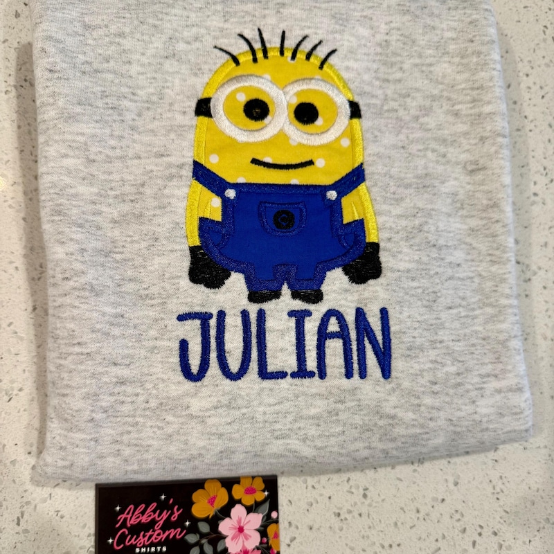 Kids Minion Sweatshirt - Etsy