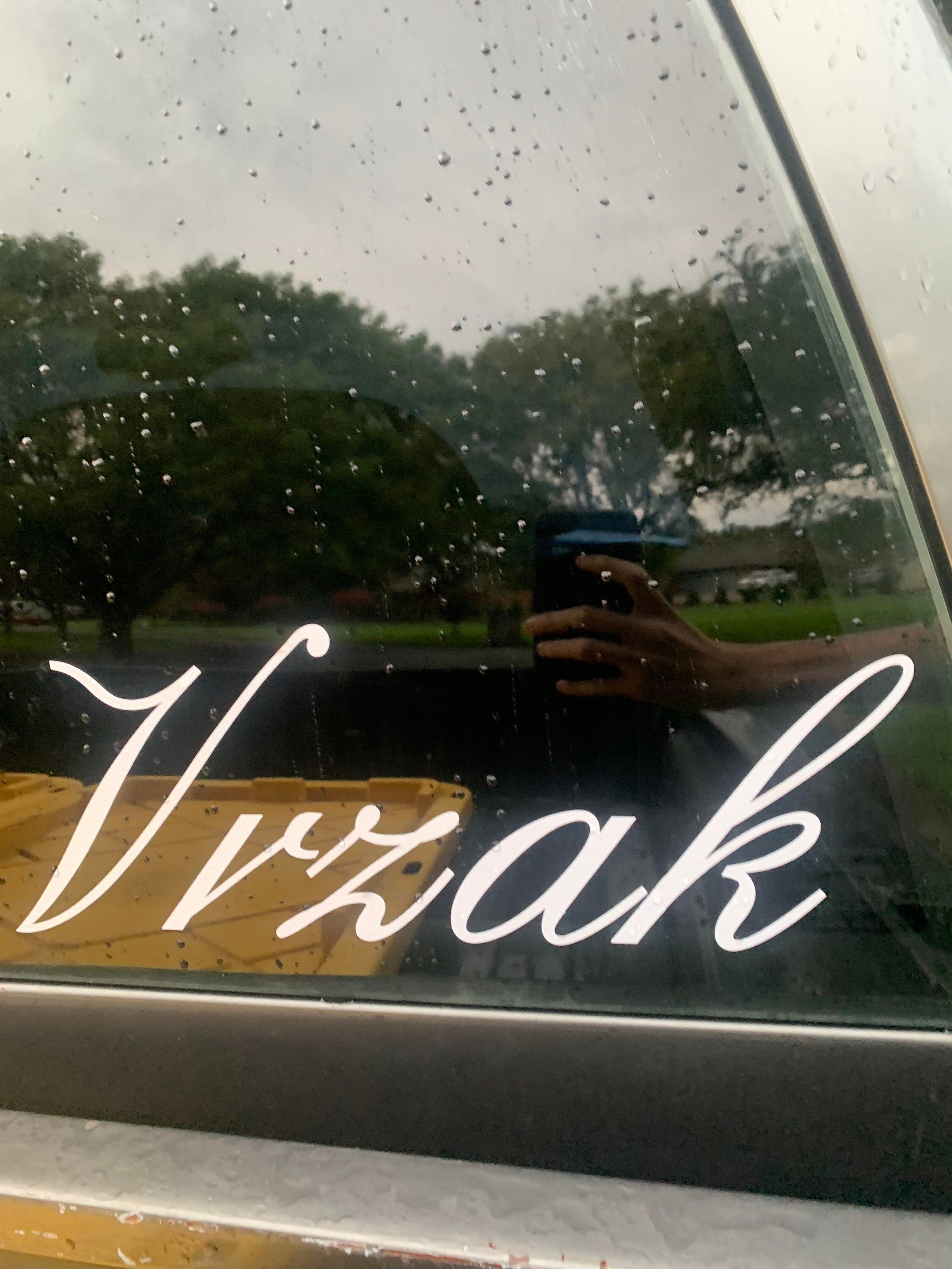 Custom Last Name Decal - Etsy