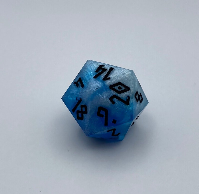 Runic Ice Dice Set - Etsy
