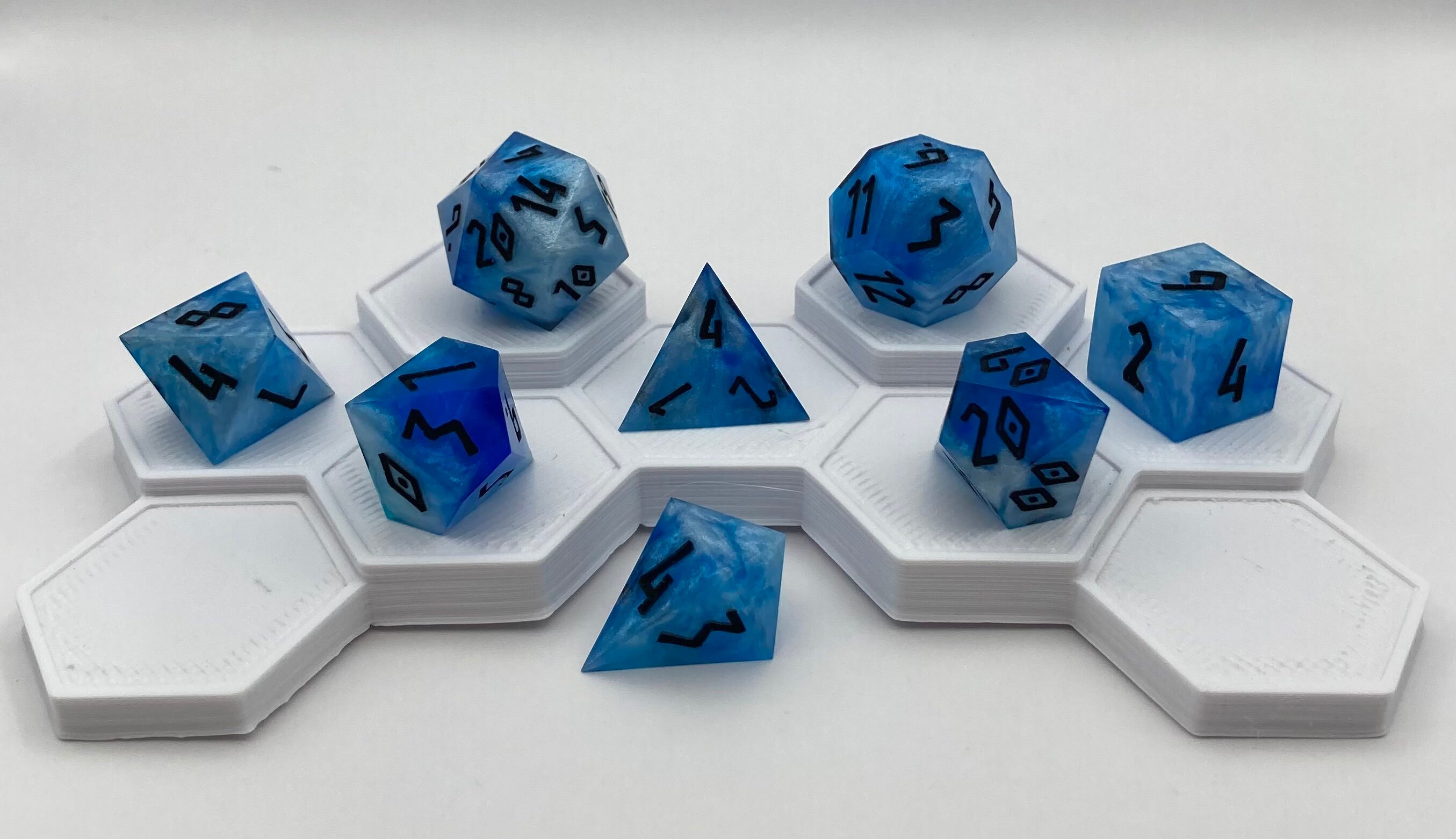 Runic Ice Dice Set - Etsy