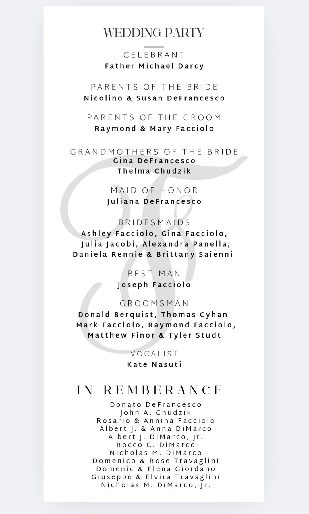Wedding Program Catholic Church Mass Digital Template! - Etsy
