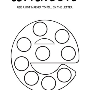 SIGHT WORDS 26 Pg Alphabet Dab a Letter, Kindergarten, Preschool, Pre-k ...