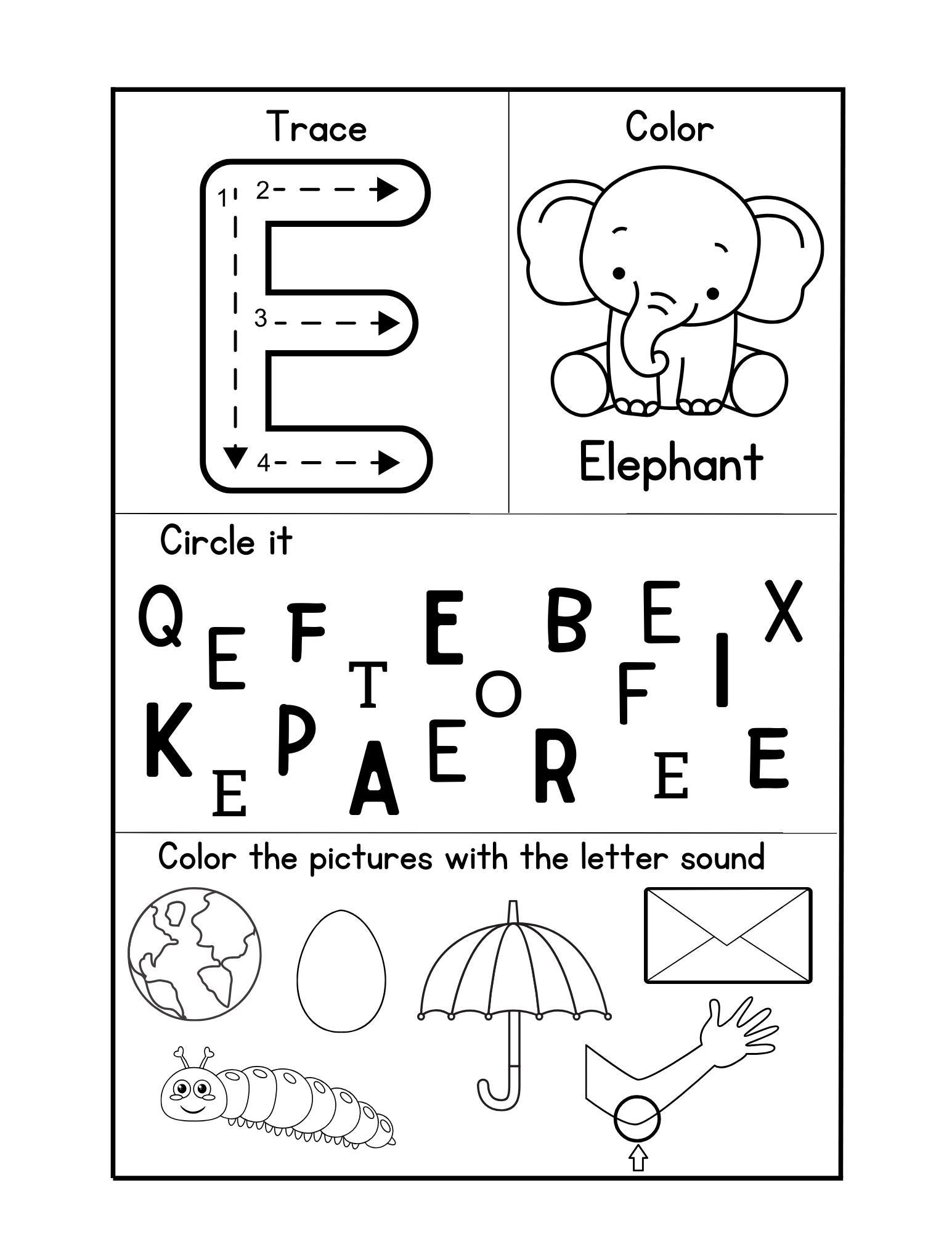 ABC 26 Page Alphabet Printable Phonics Worksheet, Preschool, Toddler ...